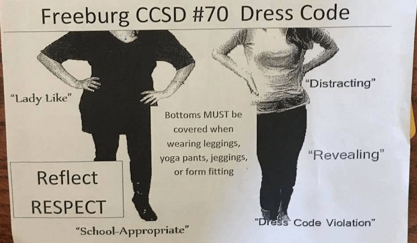 Parents Are Complaining About School's 'sexist' Dress Code Flier ...